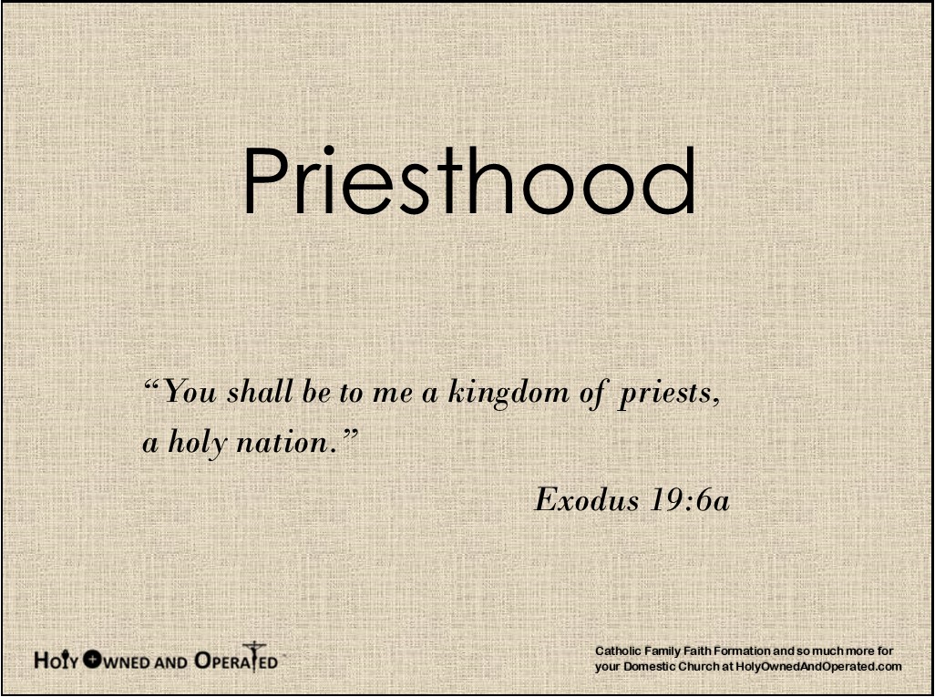 Priesthood - TWMWU | HOO